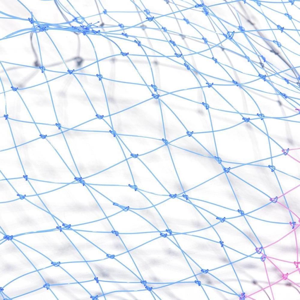 C Nailoninis žvejybos tinklas Rombas Tinklelis Skylė Tinklas ...