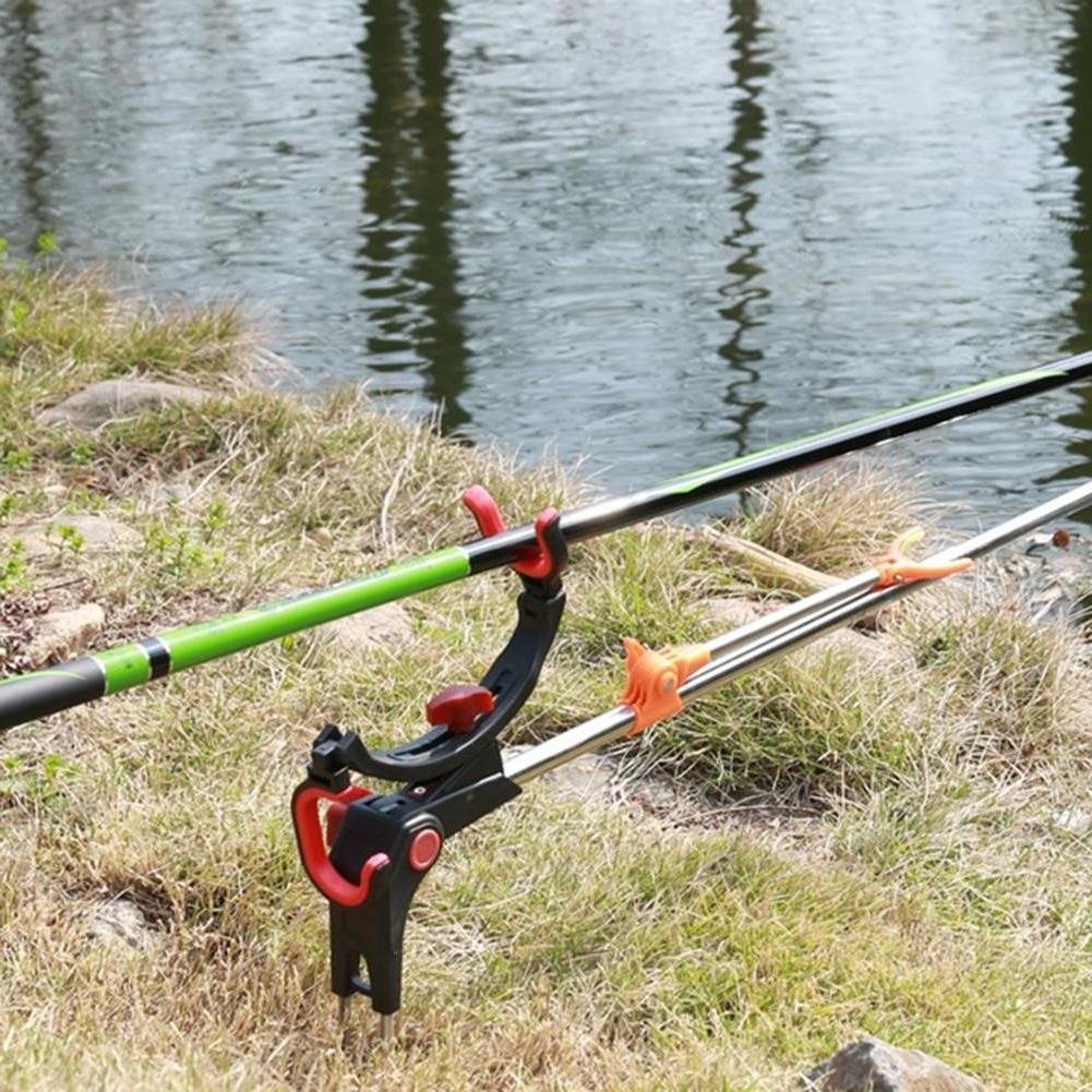 360 laipsnių reguliuojamas meškerės laikiklis Universalus sulankstomas ...