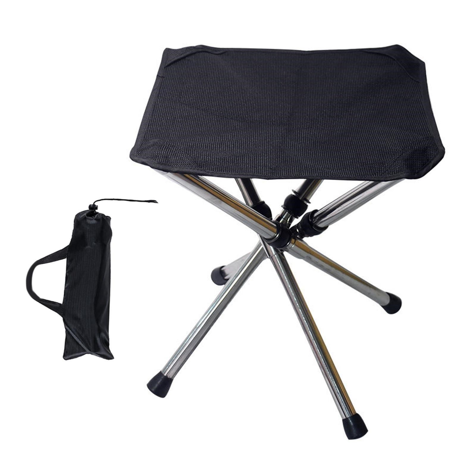 Sulankstoma nerūdijančio plieno taburetė, nešiojama sulankstoma ...