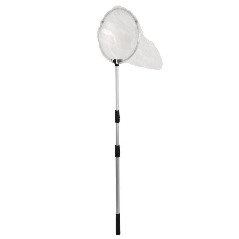 Nailoninis tinklas su vabzdžių gaudymo tinkleliu žuvims su teleskopine ...